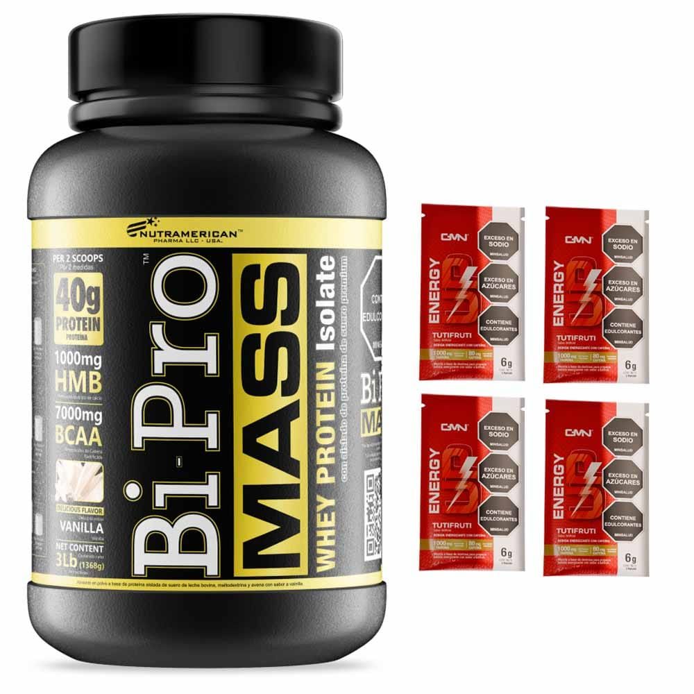 Bipro Mass Proteina De Nutramerican Pharma al Mejor Precio